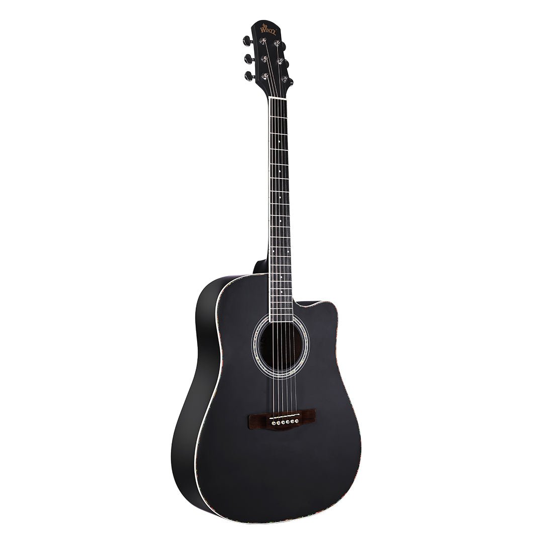 WINZZ AF168C Spruce Cutaway Acoustic Guitar for Adult Beginners ...